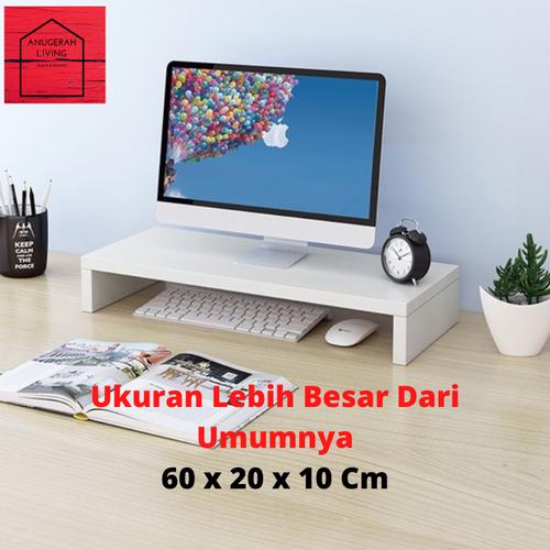 Jual Monitor Stand Rak Pc Komputer Riser Meja Tatakan Alas Laptop ...