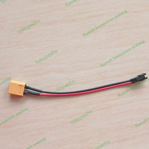 Jual XT60 XT 60 Male to JST SM 2P Male Connector Adapter LiPo RC - Kab ...
