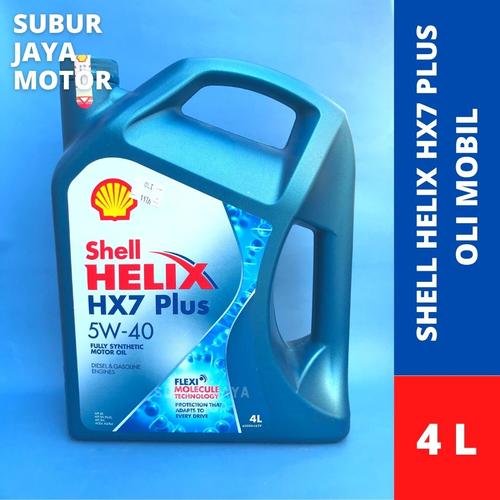 Jual OLI SHELL HELIX HX7 PLUS 5W-40 FULLY SYNTHETIC MOTOR OIL 4L - Kab ...