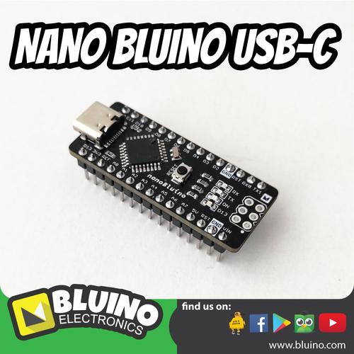 Jual Arduino Nano Bluino Atmega328 CH340 + KABEL USB C - Kab. Bekasi ...