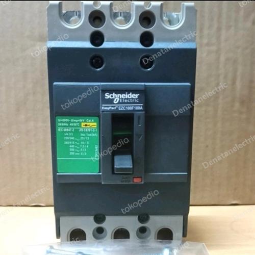 Jual mccb easy pact 100f 100a,80a,75a,60a,50a,40a,30a,25a,20a,15a, 3p ...