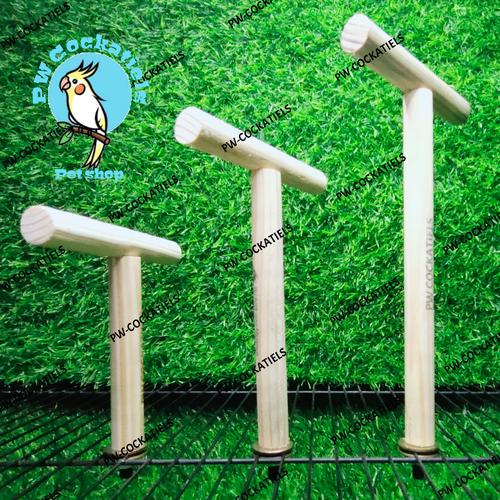 Jual Tangkringan Stand Tee Jepit Mur Baut Titian Susun Sangkar Burung ...