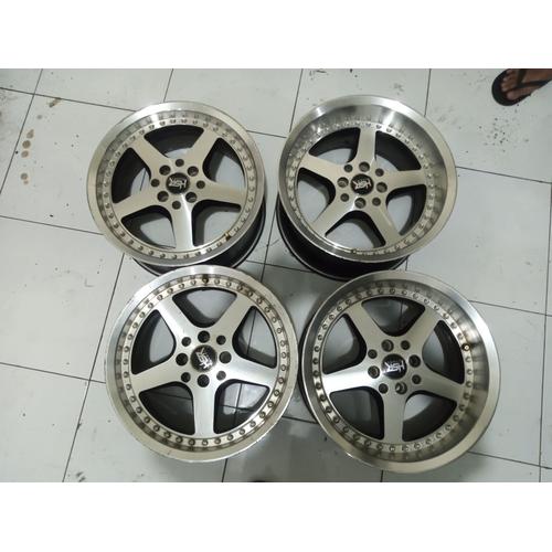 Jual Velg Mobil Bekas Hsr Armbar Ring 16 Lebar 7,5/8,5 Pcd 4x100/4x114 B/p - Kota Semarang - JDM ...