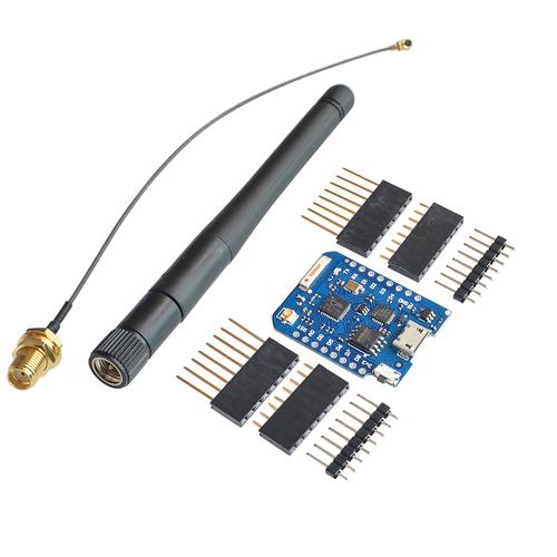 Jual WEMOS D1 MINI PRO BOARD IoT ESP8266 WIFI PAKET LENGKAP ANTENA ...