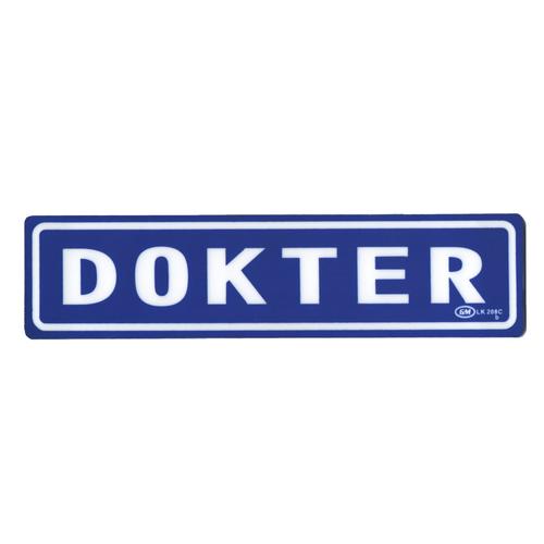 Jual Papan Tanda / Sign Board / Label Acrylic DOKTER (A/B) LK 208 C ...