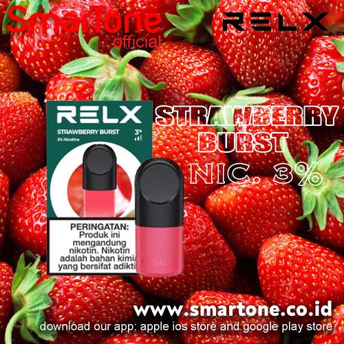 Jual RELX SATUAN POD PRO INFINITY ESSENTIAL STRAWBERRY BURST ...