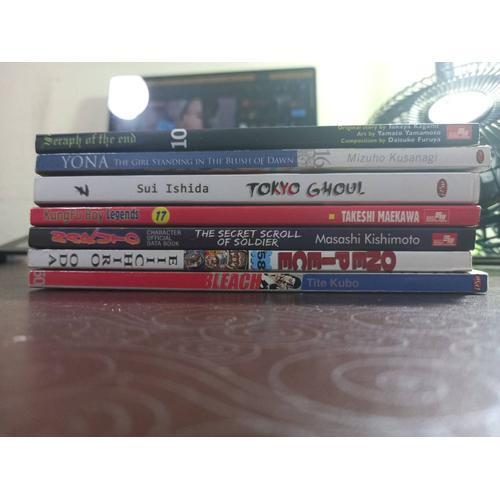 Jual Komik Seraph of the end, Yona, Tokyo ghoul, Kung fu boy , Op ...