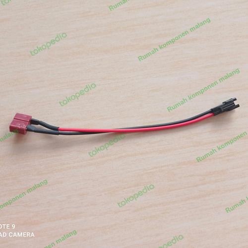 Jual T Plug female to JST SM 2P male Connector Adapter LiPo RC - Kab ...