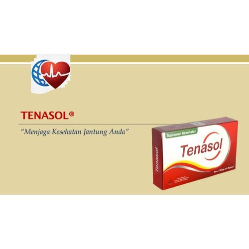 Jual TENASOL SOLAS BOX 30 KAPSUL OBAT KESEHATAN JANTUNG NATTO KINASE ...
