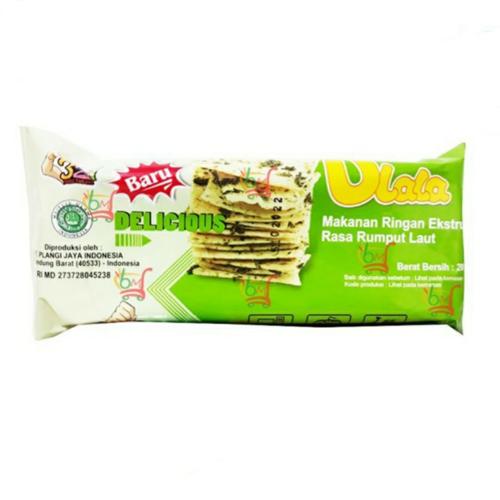 Jual Snack Keripik Rasa Rumput Laut Ulala Cemilan Rumah Lestari - Kota ...