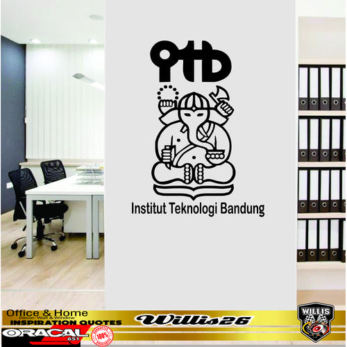 Jual Wall Stiker Cutting Sticker ITB Institut Teknologi Bandung BIg ...