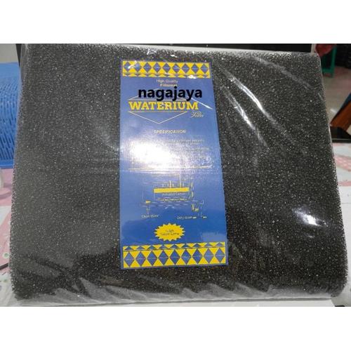 Jual Biofoam busa hitam busa filter hitam aquarium busa biofil 50x30 cm ...