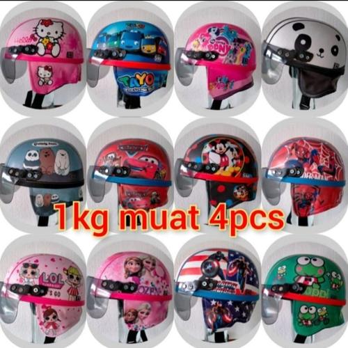 Jual HELM/HELM ANAK MURAH/HELM RETRO/HELM ANAK/HELM BOGO/HELM MOTIF ...