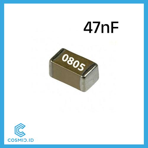 Jual Capacitor 47nF 47 nF 0805 Kapasitor nanoFarad SMD - Kab. Bandung ...