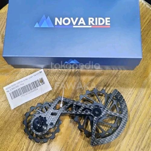 Jual NOVARIDE OSPW shimano Ultegra Dura Ace 12 speed pulley - Putih ...
