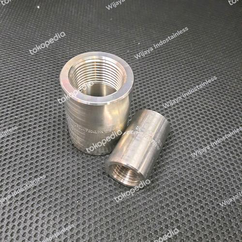 Jual Socket Stainless SS 304 Class 3000 NPT 1/4" inch Sock Drat Dalam ...