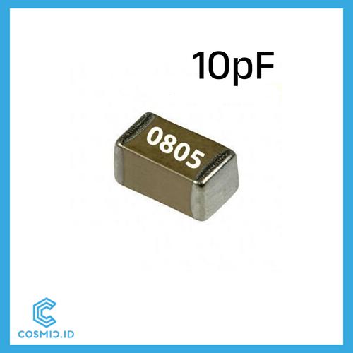 Jual Capacitor 10pF 10 pF 0805 Kapasitor picoFarad SMD - Kab. Bandung ...