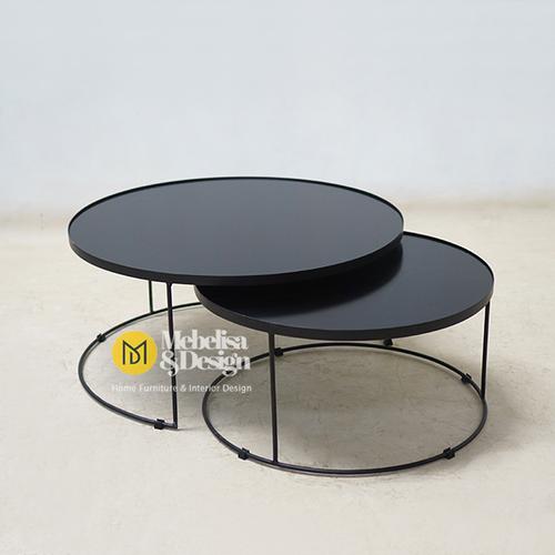 Jual Meja Kopi Industrial, Modern Coffee Table, Meja Ruang Tamu - Kab ...