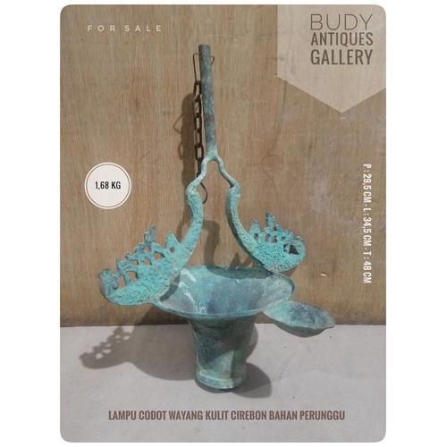 Jual Lampu Codot Wayang Kulit Cirebon Bahan Perunggu - Kab. Bandung ...
