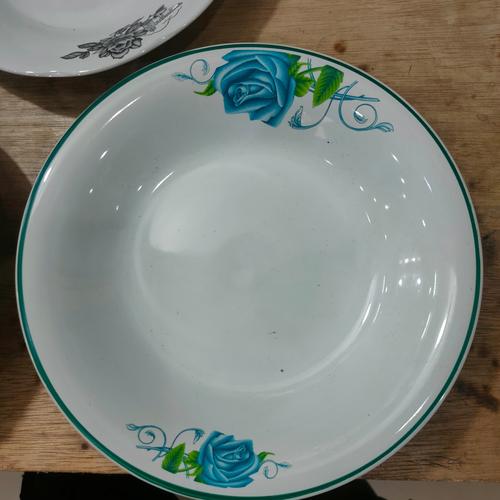 Jual piring keramik motif bunga premium collection - Jakarta Pusat ...