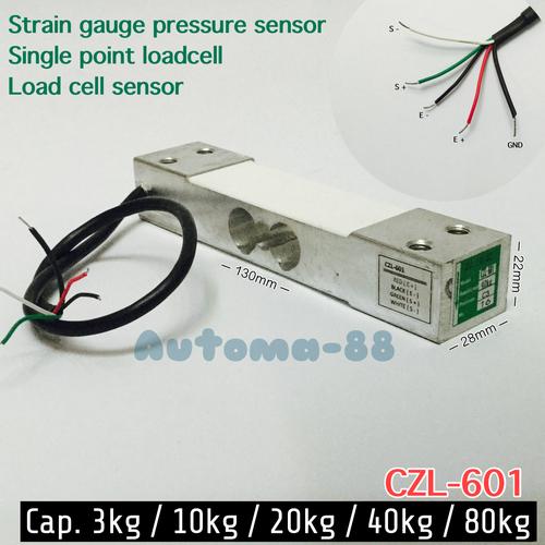 Jual Loadcell 13cm x 2.8cm x 2.2cm load cell cap 3kg 10kg 20kg 40kg ...