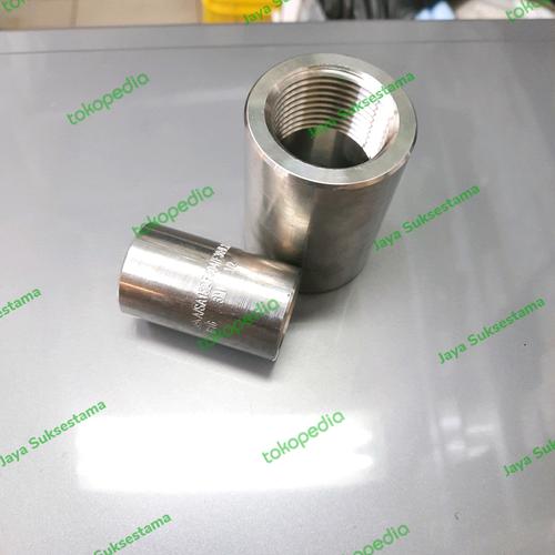Jual Socket Class 3000 3/8" inch Stainless SS 304 - Coupling SS304 ...