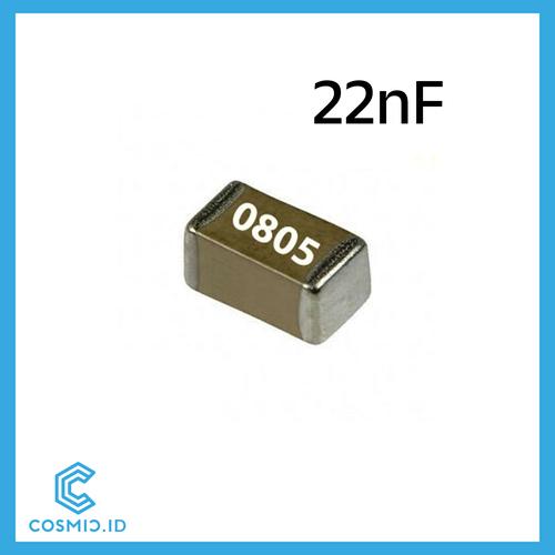 Jual Capacitor 22nF 22 nF 0805 Kapasitor nanoFarad SMD - Kab. Bandung ...
