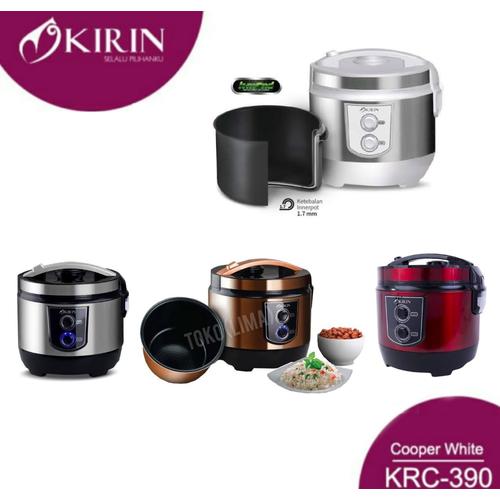 Jual Rice Cooker Kirin KRC 390 CR 2 L Magic Com Kirim KRC 390 HA Keramik - PACKING NORMAL - Kota ...