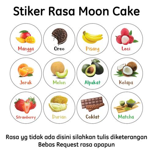 Jual Stiker Varian Rasa Buah Makanan Sticker Costum Fruit Label Minuman ...