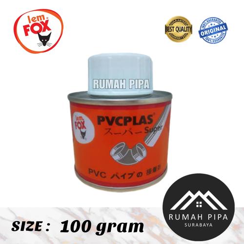 Jual Lem pipa pvc PVCPLAS - 100 GRAM ( KALENG ) - Kota Surabaya - RUMAH ...