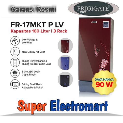 Jual KULKAS 1 PINTU FRIGIGATE FR17MKTP 3 RAK DISPLAY 160 LITER LOW WATT ...