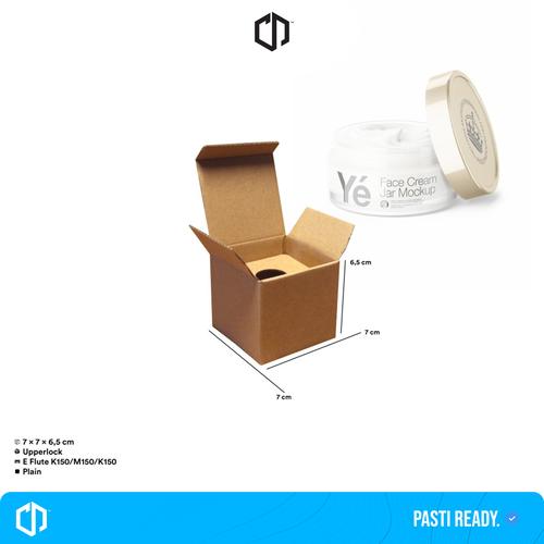 Jual BOX PACKAGING 7x7x6,5 CM | Kardus | Cardboard - KARDUS PUTIH ...