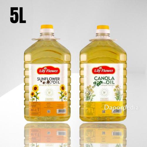 Jual Canola SunFlower Oil Lily Flower Minyak Kanola Biji Bunga Matahari ...