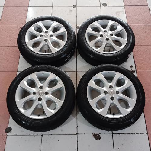 Jual velg pelek oem original copotan mobil nissan march r15 pcd 4x100 ...