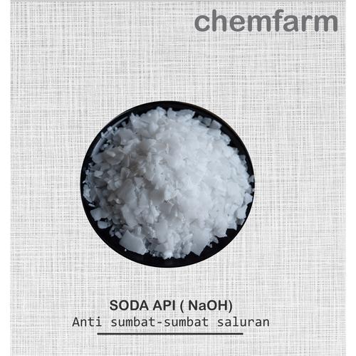 Jual Soda Api / Caustic Soda (NaOH) 1 KG - Kab. Kediri - Chemfarm ...