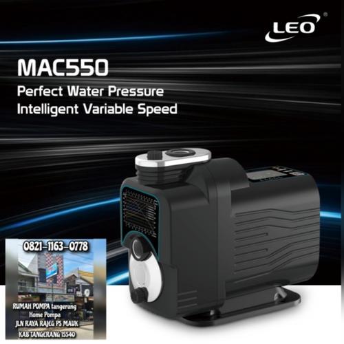 Jual POMPA PENDORONG OTOMATIS MAC 550 LEO PUMP 550w HOME BOOSTER INVERTER - Jakarta Pusat ...
