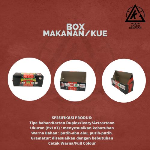 Jual PACKAGING KUE - Custom Kemasan Duplex Percetakan - Termurah ...