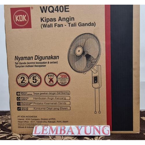 Jual KDK WQ40E Wall Fan 16 Inch 3 Speed 2 Tali - Jakarta Timur - Toko ...