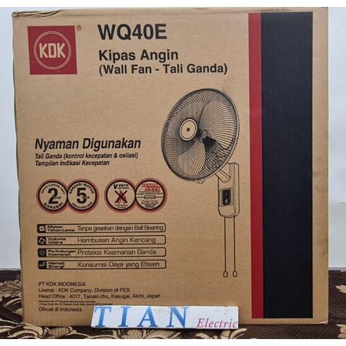 Jual KDK WQ40E Wall Fan 16 Inch 3 Speed 2 Tali - Jakarta Timur - Toko ...