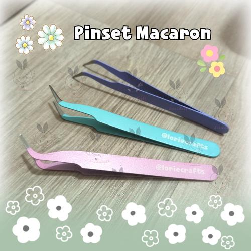 Jual Pinset lengkung bengkok stainless steel capit planner alis bulu ...