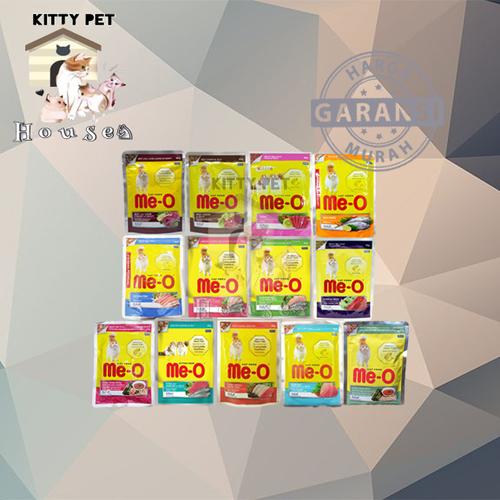 Jual MAKANAN KUCING BASAH MEO POUCH 80GR ALL VARIAN - CHICKEN CHUNK ...