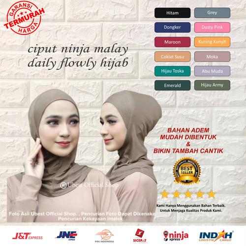 Jual ANTI TEMBEM CIPUT NINJA ANTEM INNER JILBAB DALEMAN KERUDUNG INER ...
