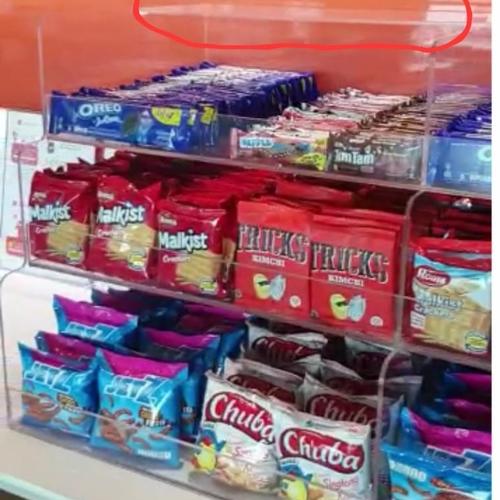 Jual Display rak snack acrylic 3 tingkat - Kota Tangerang - Laskar ...