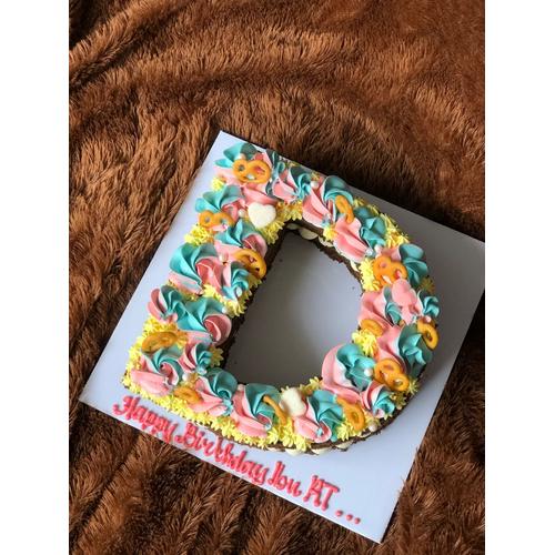 Jual KUE ULANG TAHUN HURUF / LETTER CAKE - Jakarta Barat - Kue Mania ...