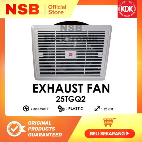 Jual KDK 25TGQ2 Ceiling Exhaust Fan 10 inch Kipas Angin Plafon Kamar ...