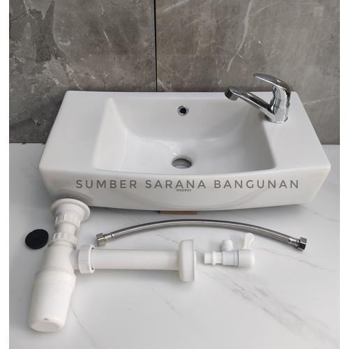 Jual Wastafel TOTO Set Komplit / Westafel Cuci Tangan - Paket C ...