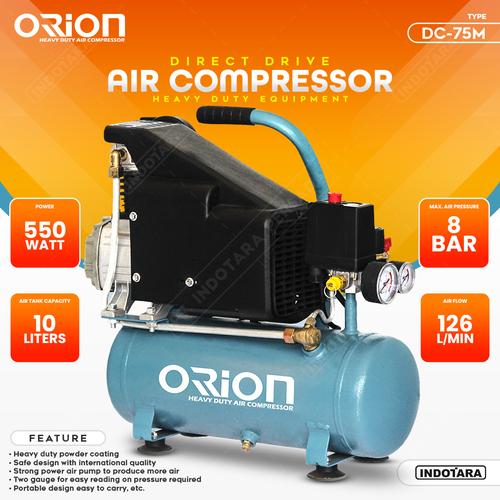 Promo Kompresor Angin 0.75 Kw 3/4 HP 10L Air Compressor Orion type ...