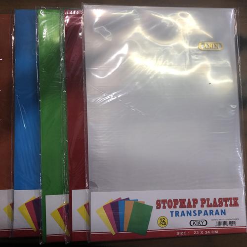 Jual (MURAH!) MAP DOKUMEN PLASTIK FOLIO F4 MAP L KIKY - Orange - Kota ...