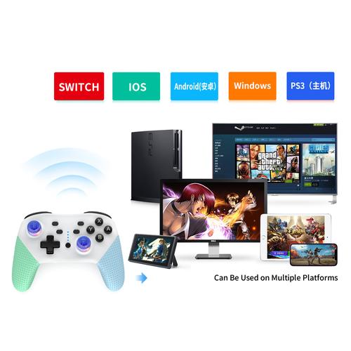 Jual Stick Stik Bluetooth Wireless Controller TNS-1176 for Switch PS3 ...