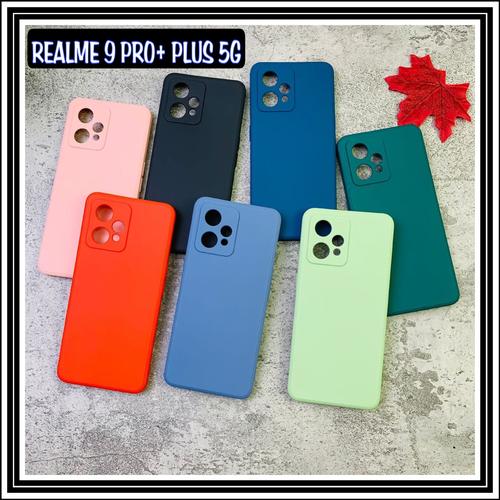 Jual REALME 9 PRO+ PLUS / 9 PRO 5G SILICONE LIQUID RUBBER CASING SOFT ...